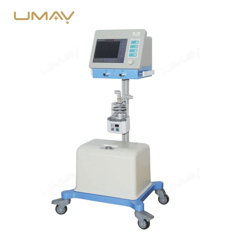Clinician's Favorite Breathing Ventilator with Air Compressor for ICU Use