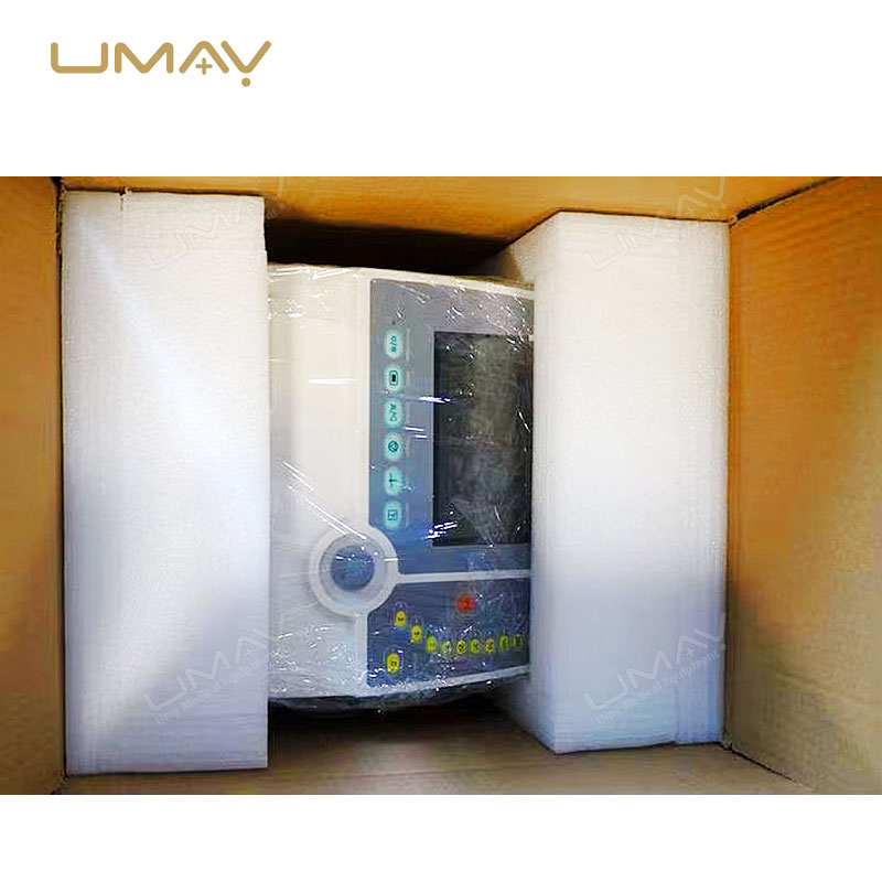 Transportable defibrillator monitor with integrated ECG and real-time ...