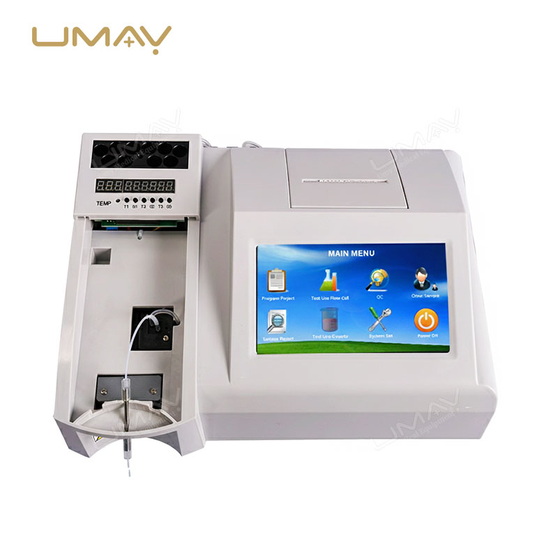 Clinical Chemistry Analyzer with Multi Wavelength Detection and Touch ...